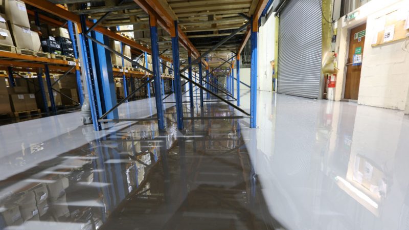 Revitalizing a Warehouse Floor: Advanced Resin Solutions' Expertise at ...